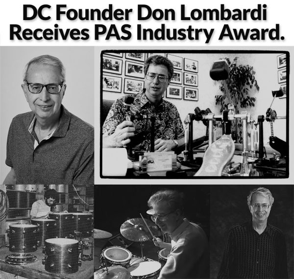 Don Lombardi Receives PAS President’s Industry Award | Modern Drummer ...