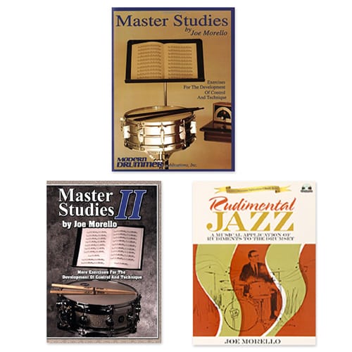 Joe Morello Book Bundle - Modern Drummer Magazine