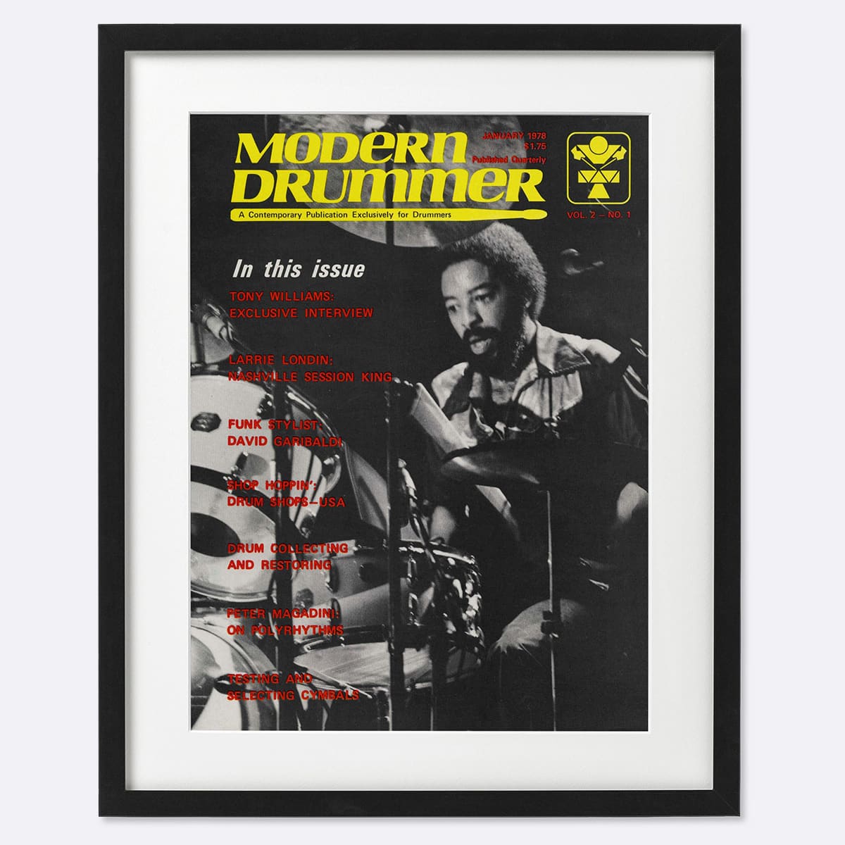 Tony Williams - Drummer | Modern Drummer Magazine