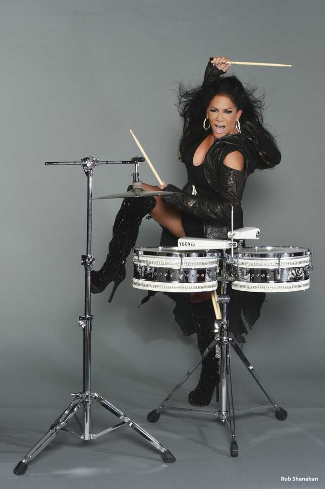 Sheila E. - Modern Drummer Magazine