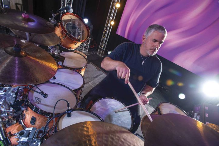 Russ Miller - Modern Drummer Magazine