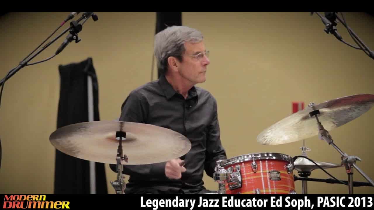Ed Soph's Opening Solo From PASIC 2013 - Modern Drummer Magazine