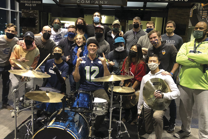 Sitting In with the Seattle Seahawks - Modern Drummer Magazine