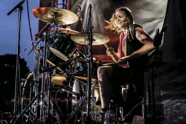 Motorheart, The Darkness - Modern Drummer Magazine