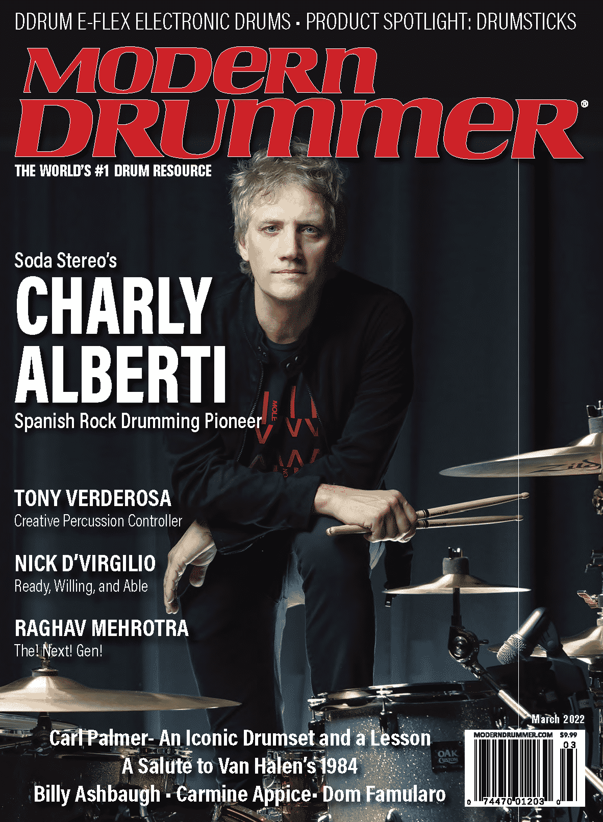 Modern Drummer March/April 2022 Issue - Chad Smith / Charly Alberti ...