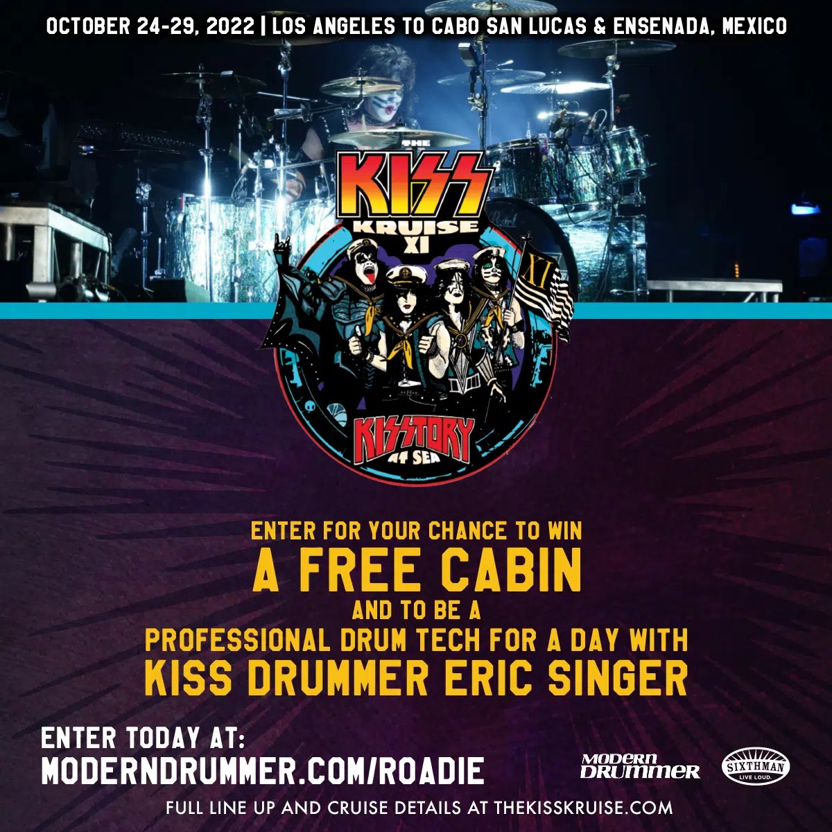 Eric Singer Drum Riser Interview: OG Venom Drummer Abaddon On Their