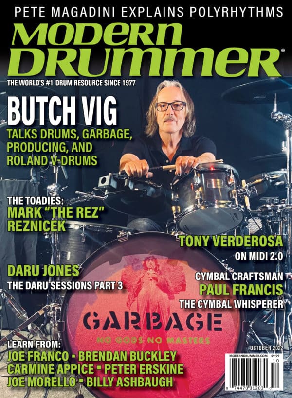 REO Speedwagon's Alan Gratzer - Modern Drummer Magazine