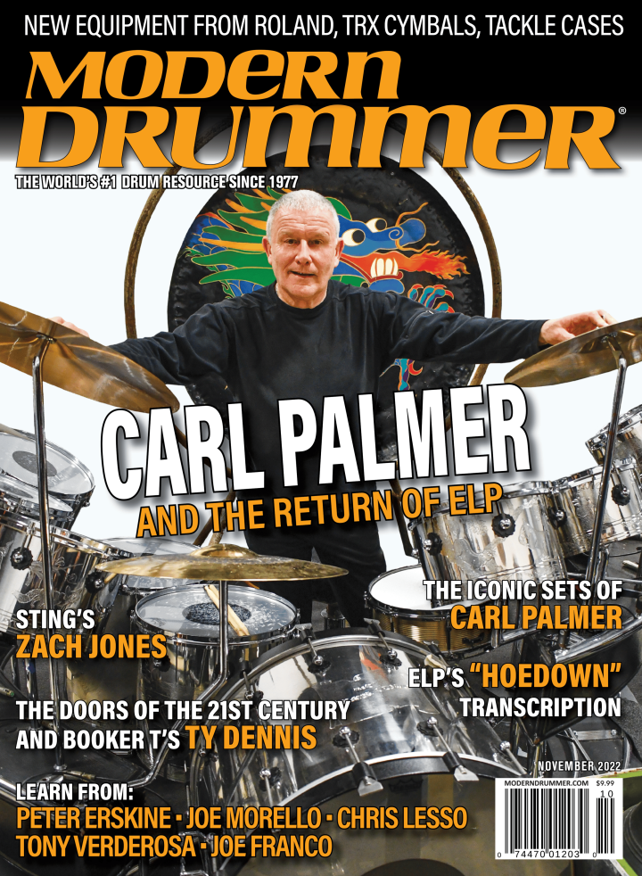 The Iconic Sets of Carl Palmer - Modern Drummer Magazine