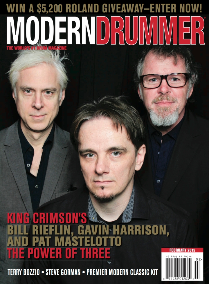 February 2015 Issue – Volume 40 • Number 2 - Modern Drummer Magazine