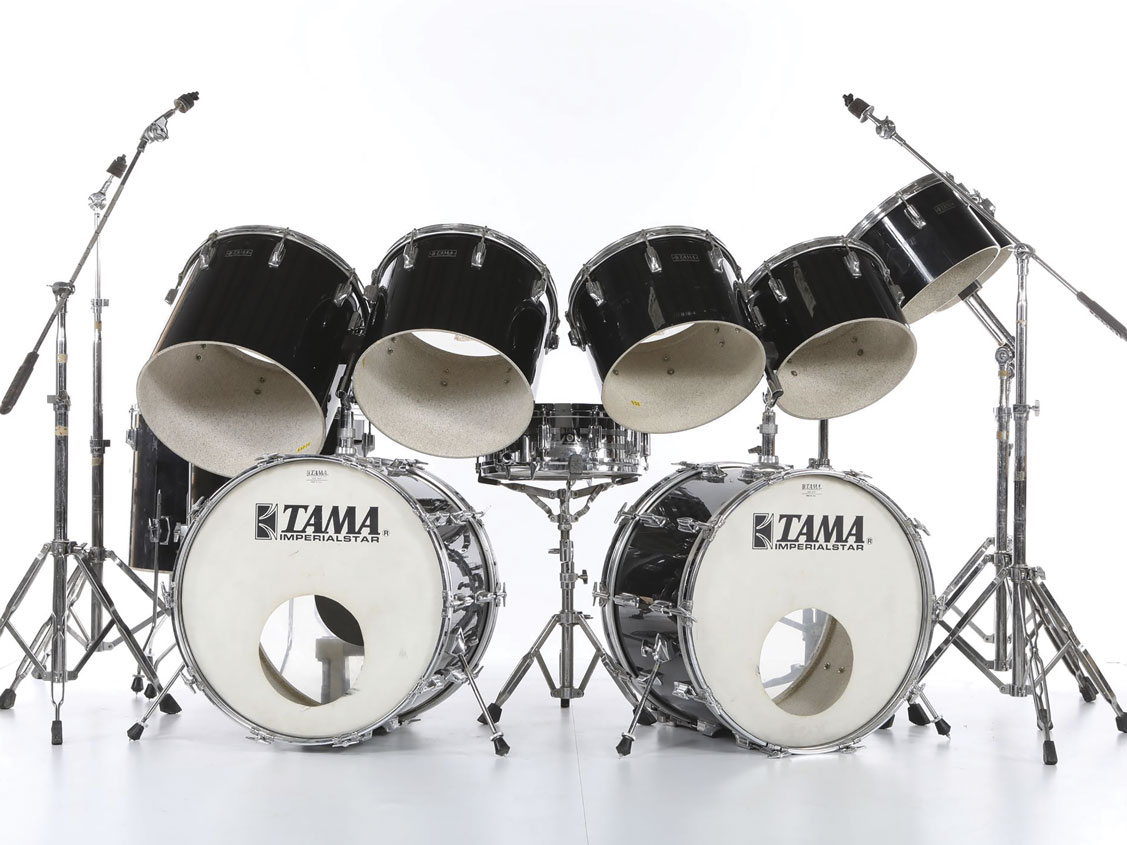Gil Moore’s 1970s Tama Imperialstar Triumph Tour Kit - Modern Drummer ...