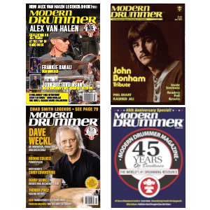 Shop Drum Magazine Back Issues - Modern Drummer Magazine