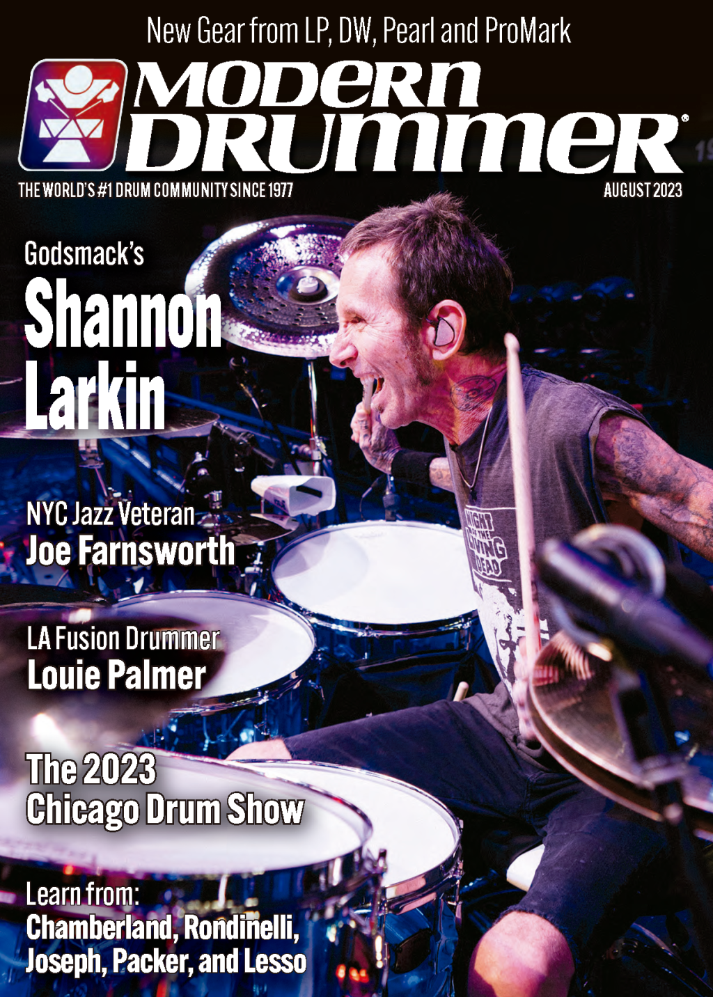 August 2023 – Volume 47 • Number 8 - Modern Drummer Magazine