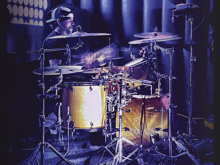 Danny Schreiber of Quor - Modern Drummer Magazine