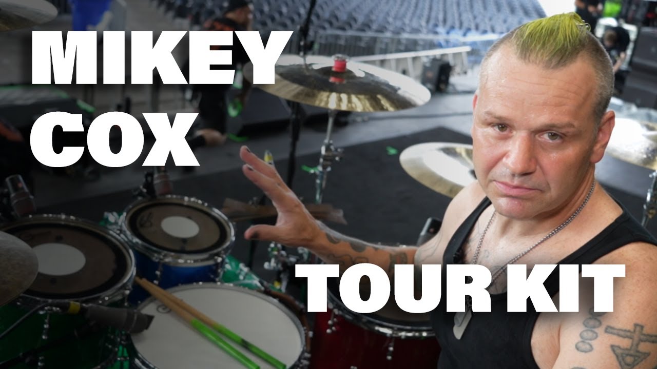 Mikey Cox - Coal Chamber - Tour Kit Rundown - Modern Drummer Magazine