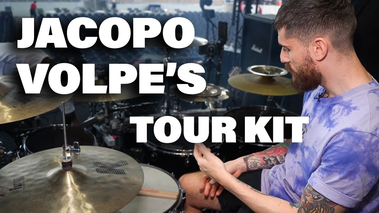Jacopo Volpe - Post Malone - Tour Kit Rundown - Modern Drummer Magazine