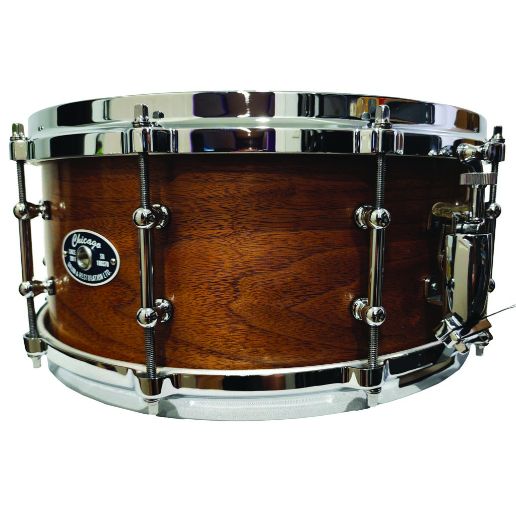 Chicago Drum’s Solid Walnut Snare - Modern Drummer Magazine