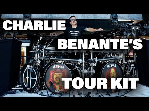 Charlie Benante - Pantera - Tour Kit Rundown - Modern Drummer Magazine