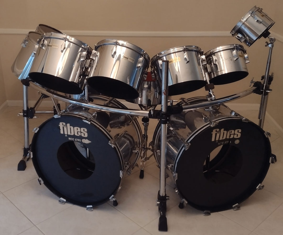 Tony Ferrari’s One of a Kind Fibes Kit - Modern Drummer Magazine