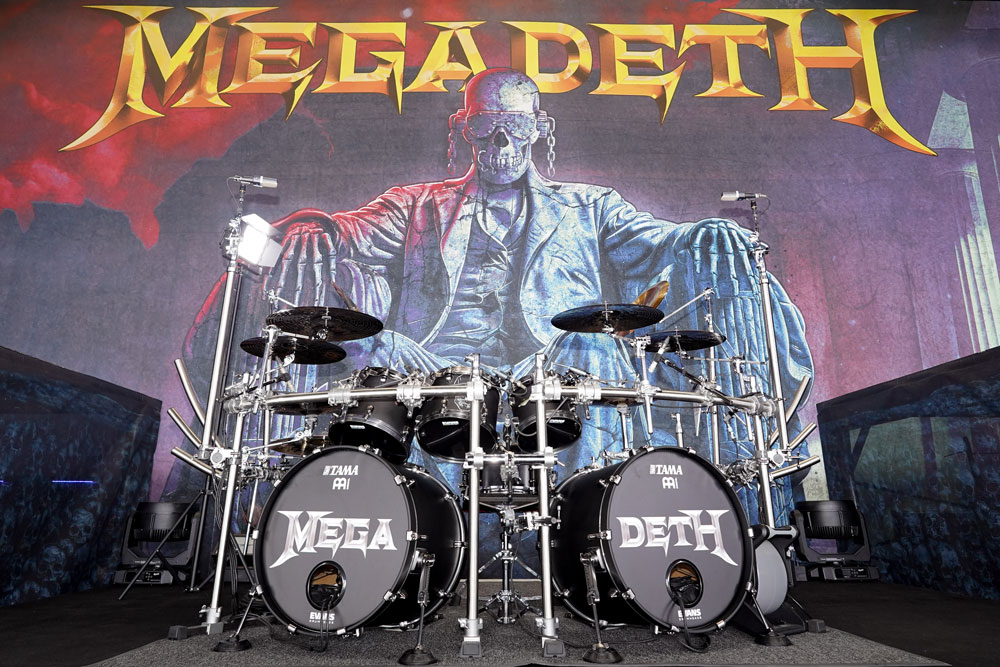 Dirk Verbeuren’s Megadeth Touring Kit - Modern Drummer Magazine