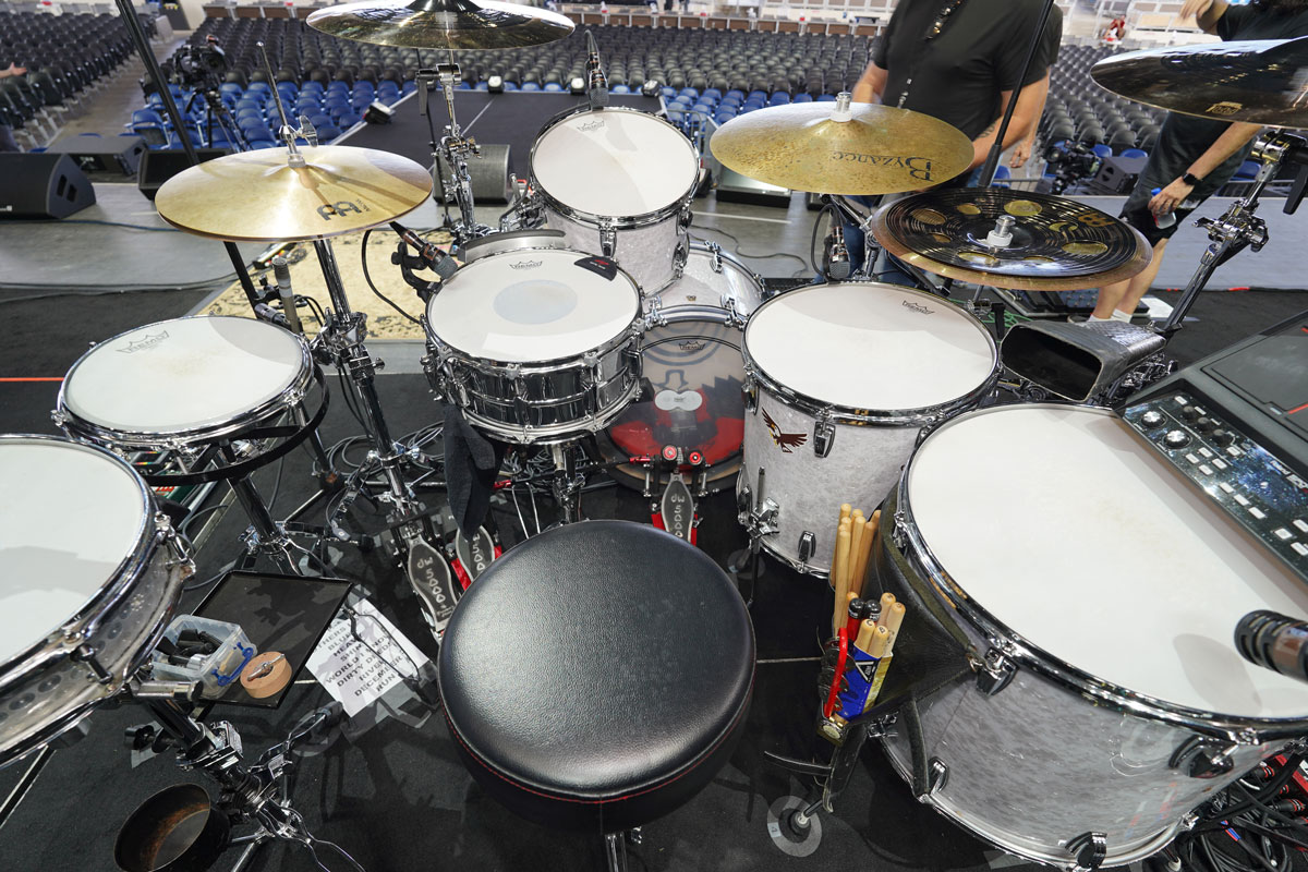 Johnny Rabb’s Collective Soul Touring Kit - Modern Drummer Magazine
