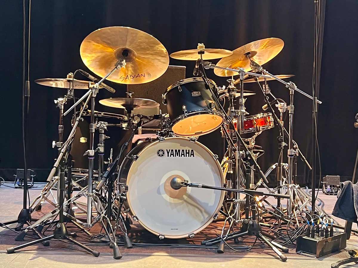 David Garibaldi's Drums and Cymbals - Modern Drummer Magazine