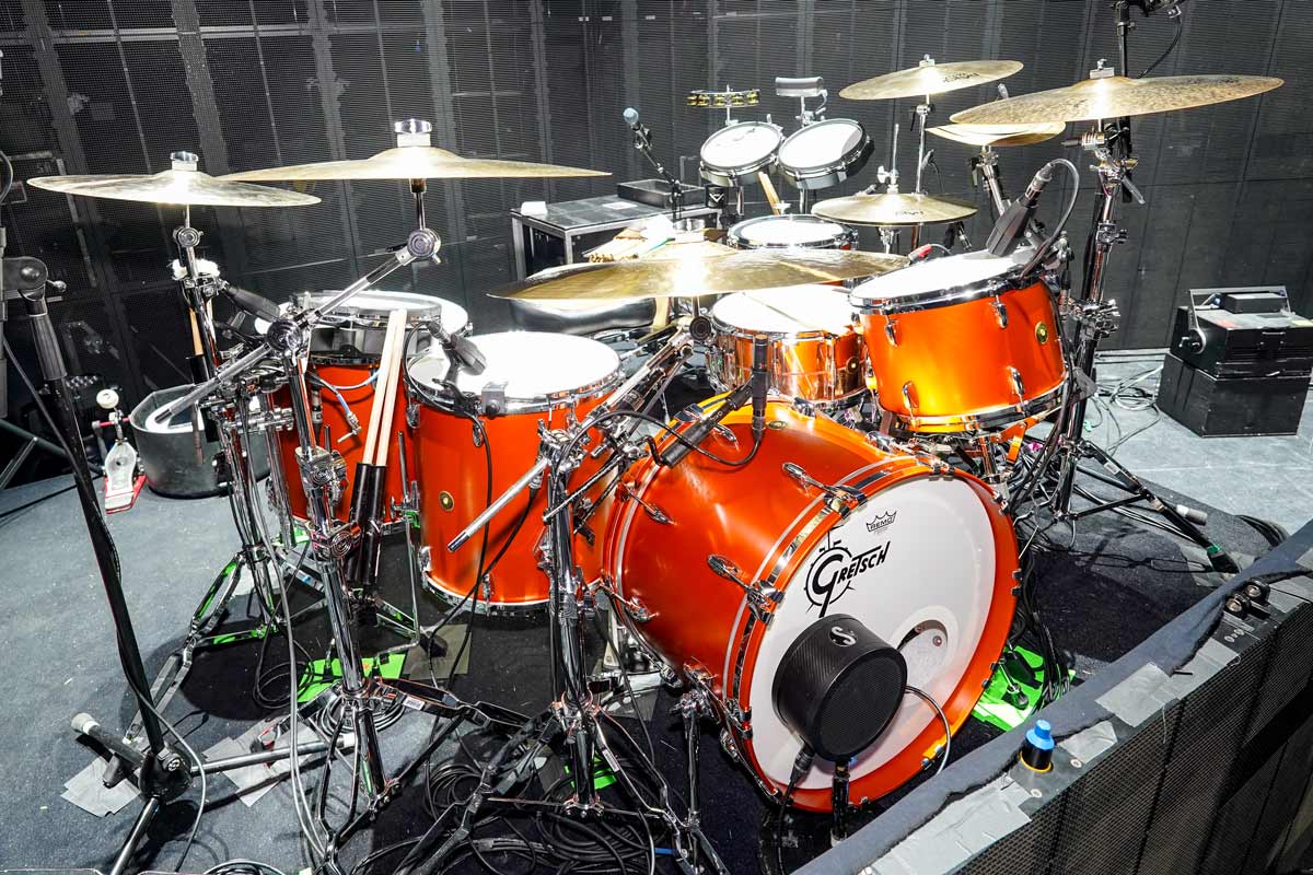 Caleb Crosby's Kelsea Ballerini Touring Kit - Modern Drummer Magazine