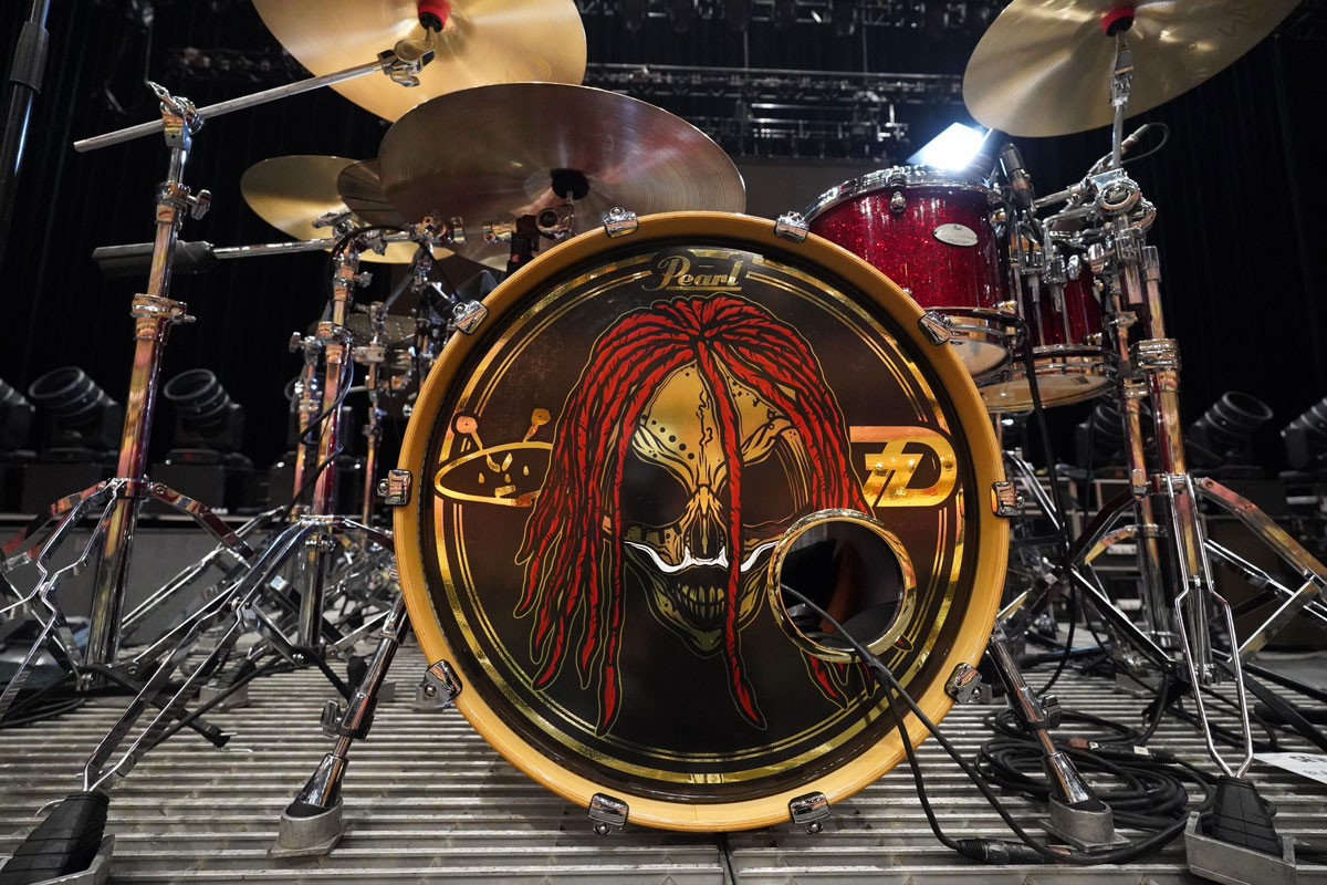 Morgan Rose’s Sevendust Touring Drums - Modern Drummer Magazine