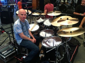Dave McAfee with Toby Keith | Modern Drummer Magazine