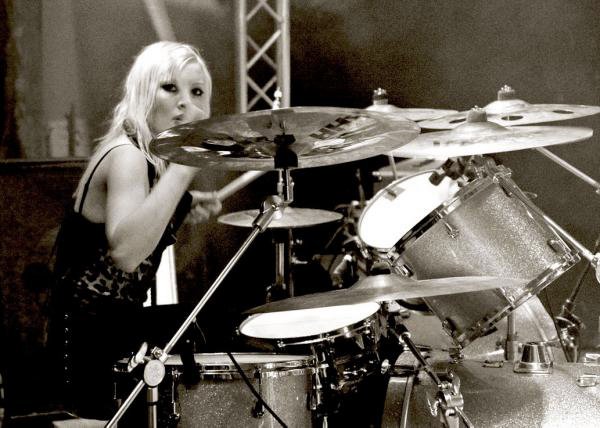Drummer Blog: Crucified Barbara’s Nicki Wicked on Finding Her Rhythm ...